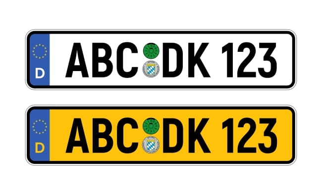 Number plates in The United Kingdom - cartipsandmore.com