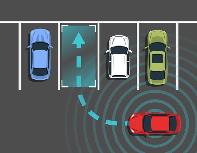 Parking correctly: reverse parking, side parking, forward parking and ...